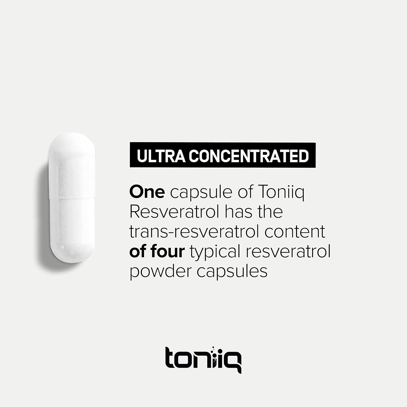 Toniiq antioxidant capsules for wellness