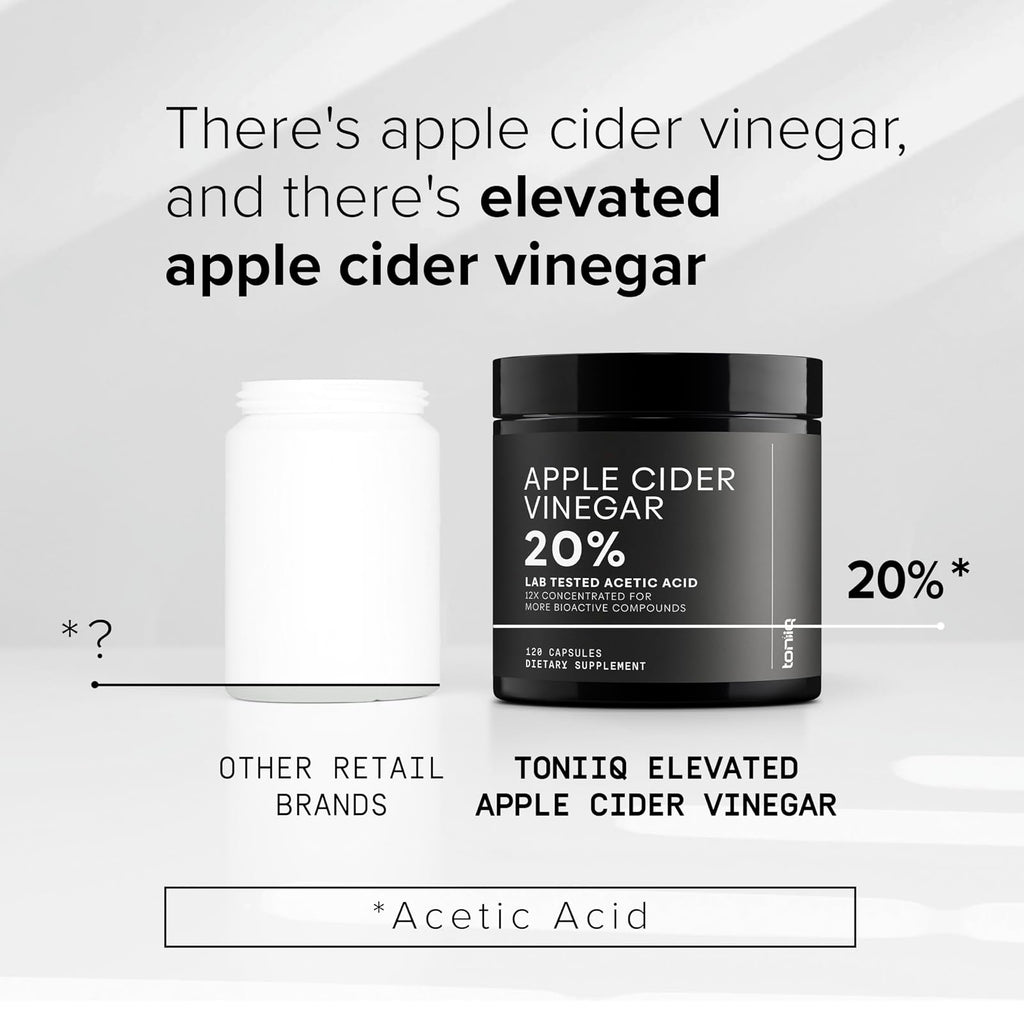 Toniiq apple cider vinegar benefits