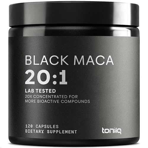 Toniiq Black Maca root benefits