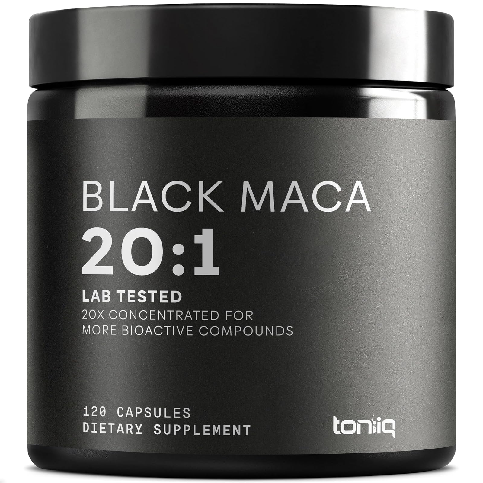 Toniiq Black Maca Root extract benefits