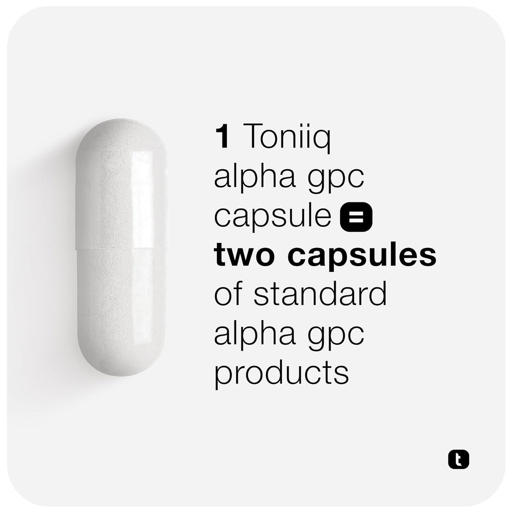 Toniiq choline supplement for focus