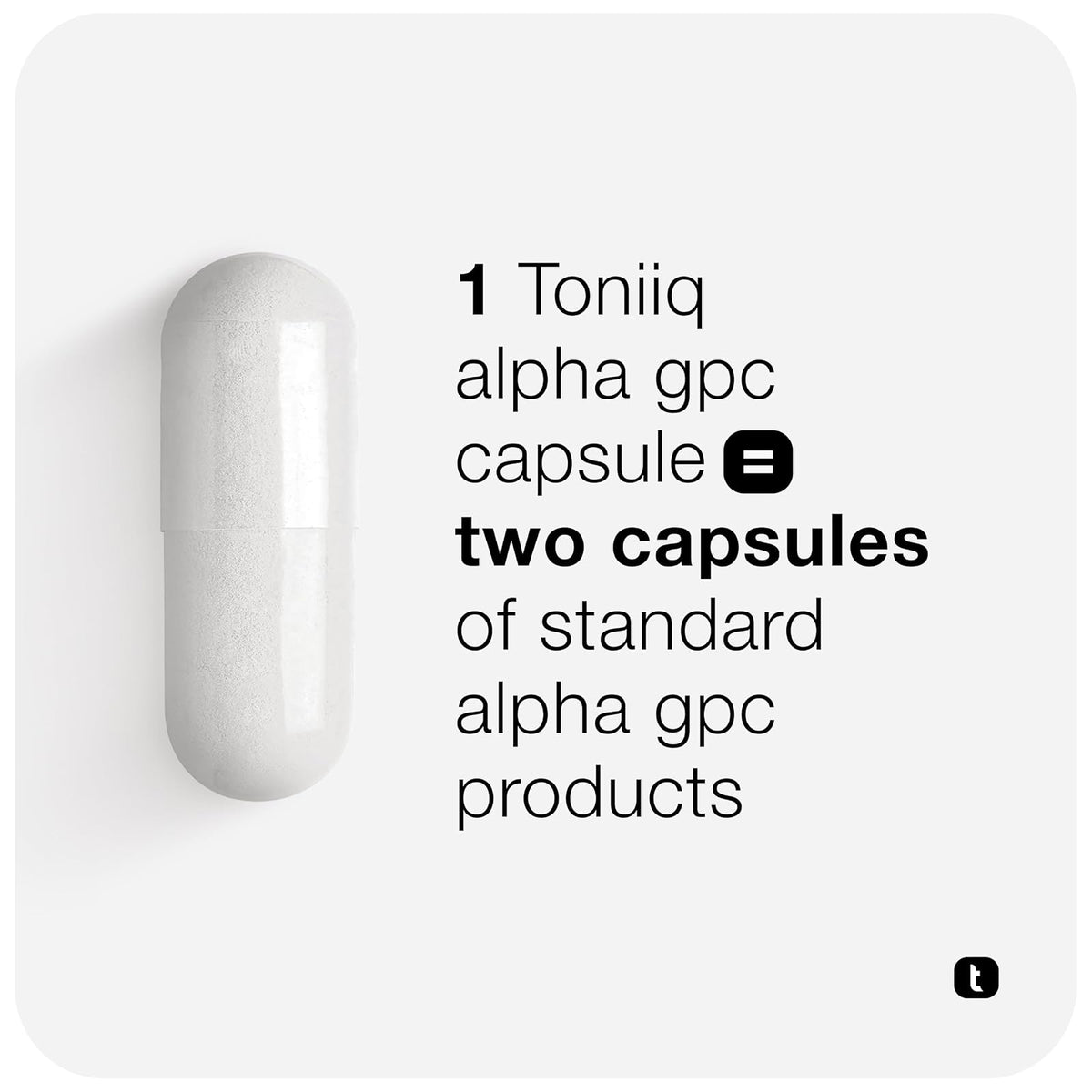 Toniiq choline supplement for focus