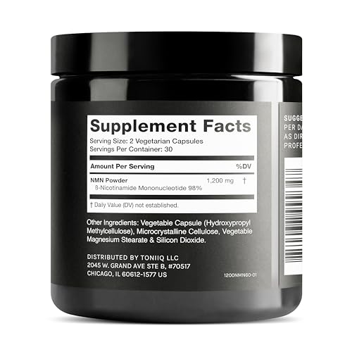Toniiq NMN for enhanced performance