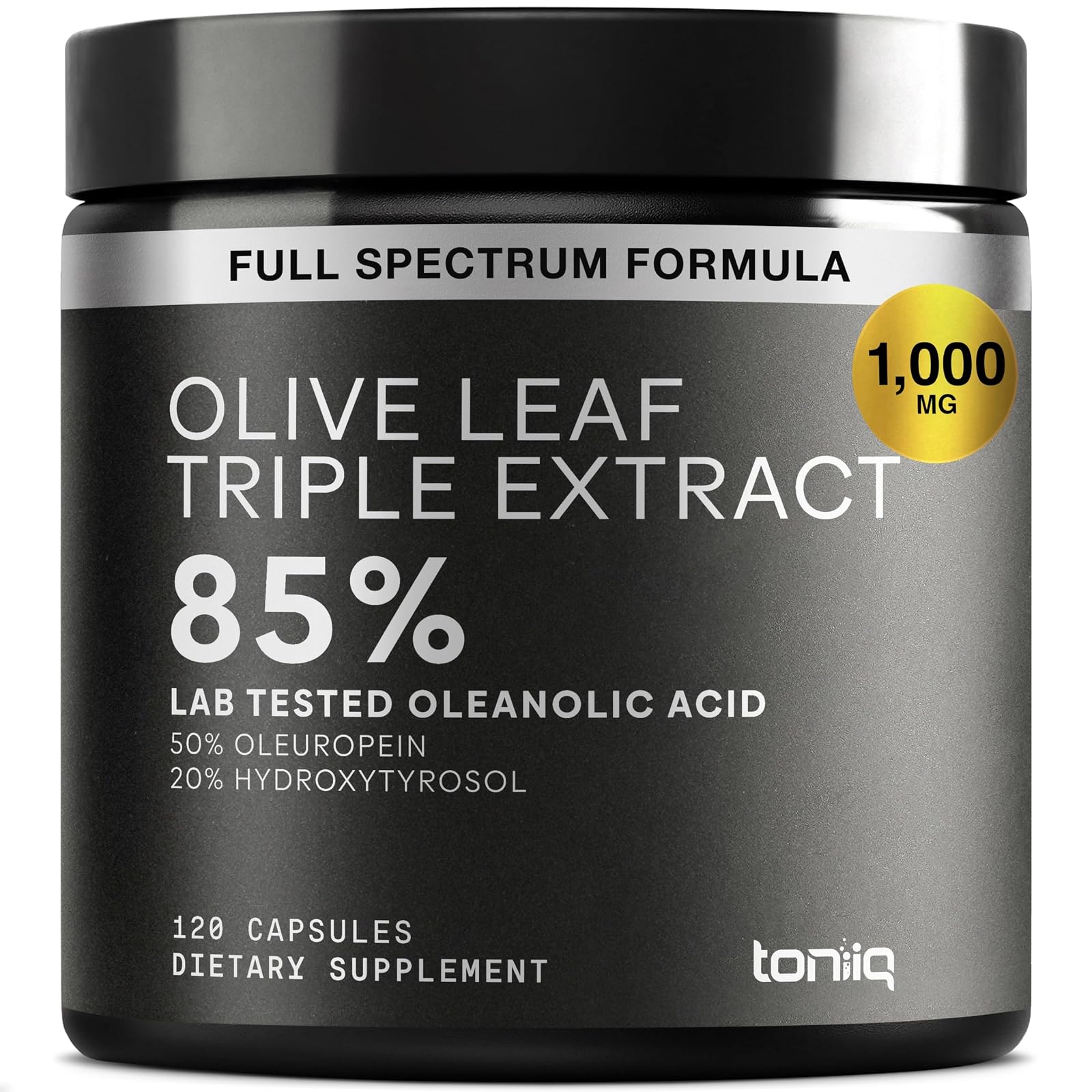 Toniiq olive leaf extract capsules