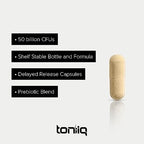 Toniiq probiotic capsules for wellness