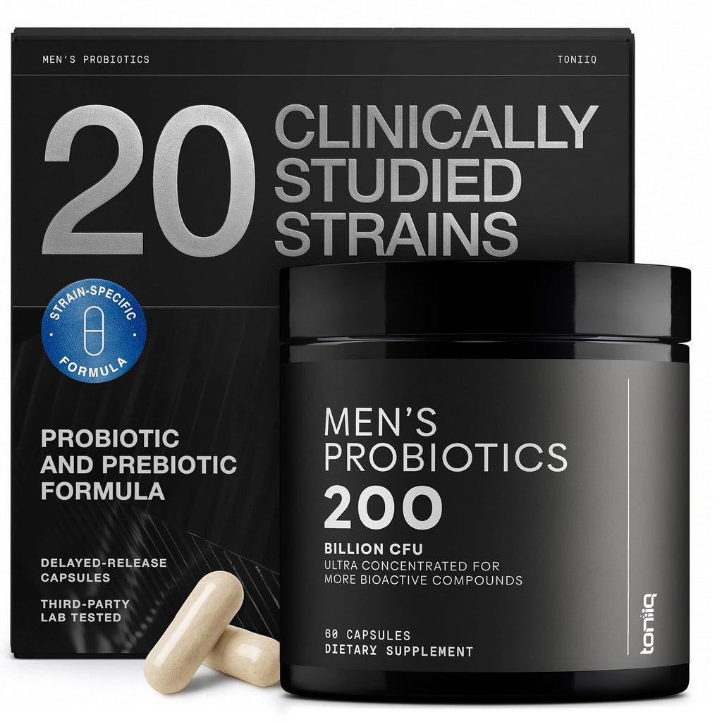 Toniiq probiotics for men health