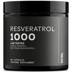 Toniiq Resveratrol 1000 mg capsules