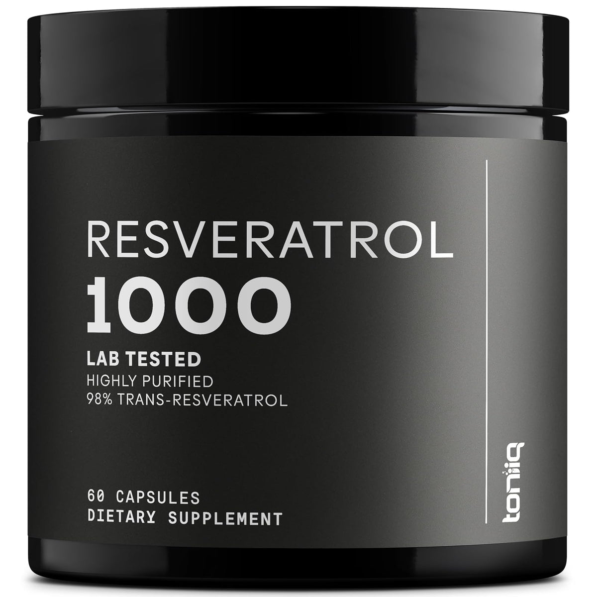 Toniiq Resveratrol 1000 mg capsules