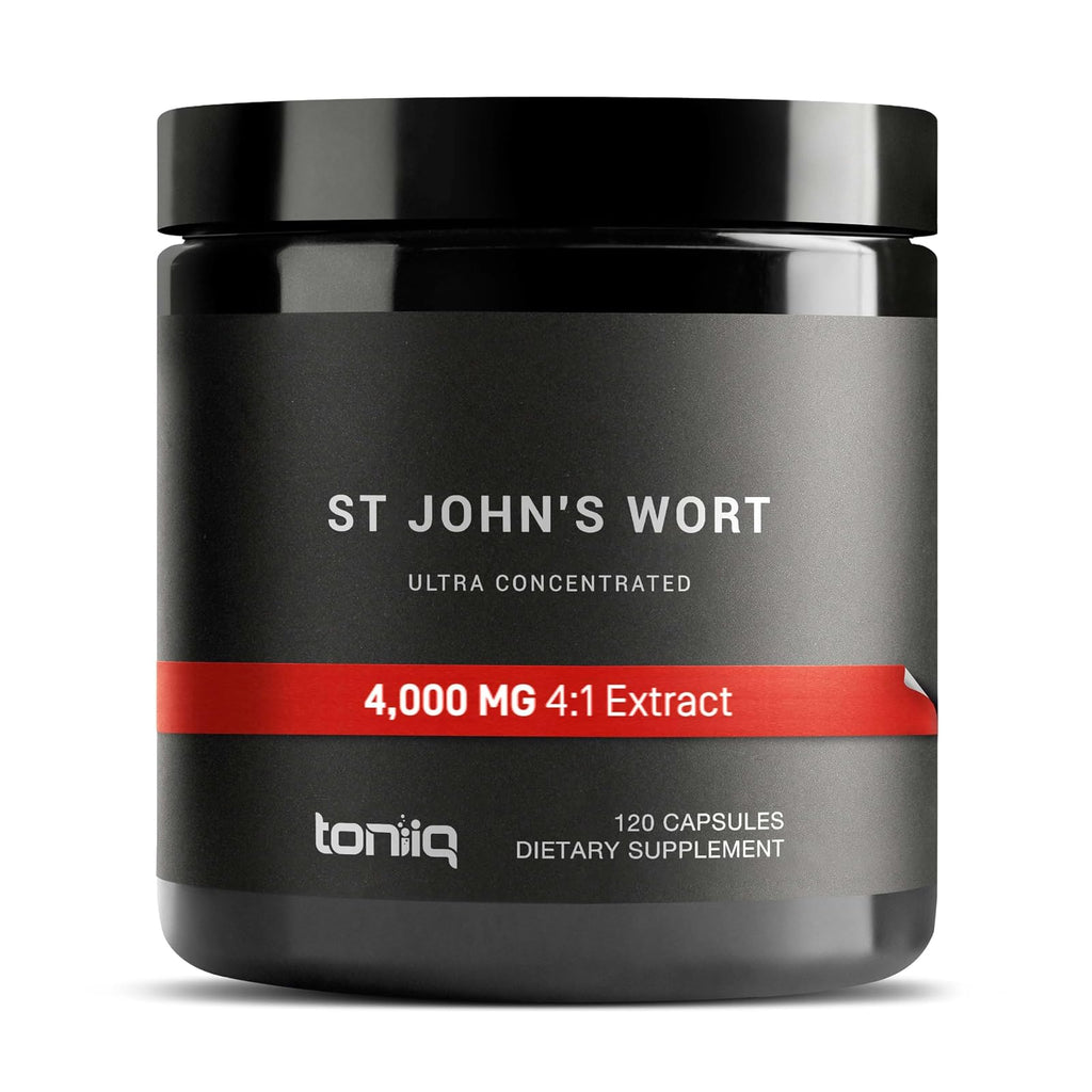Toniiq St. John's Wort capsules for mood support