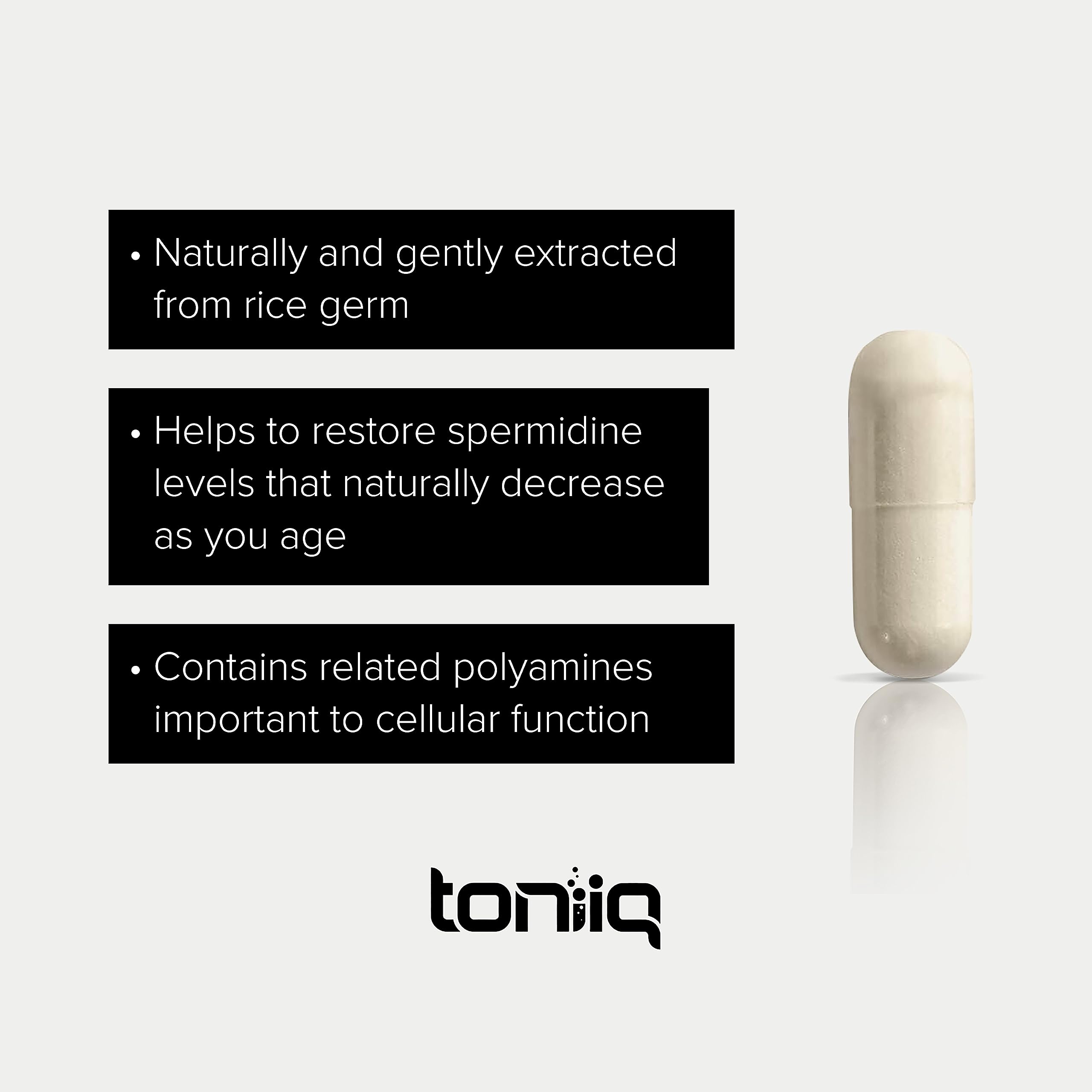 Toniiq supplements for men and women