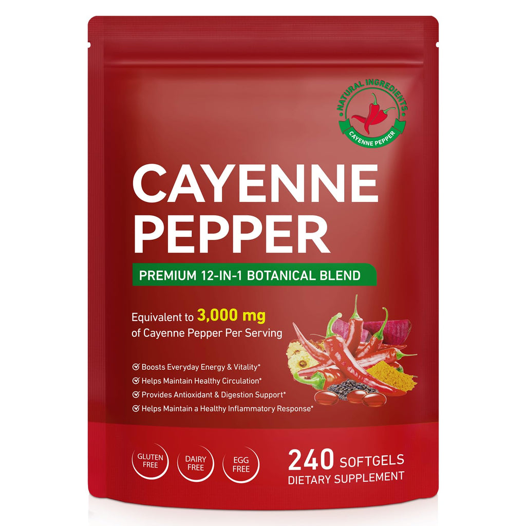 Tooffi cayenne pepper softgels