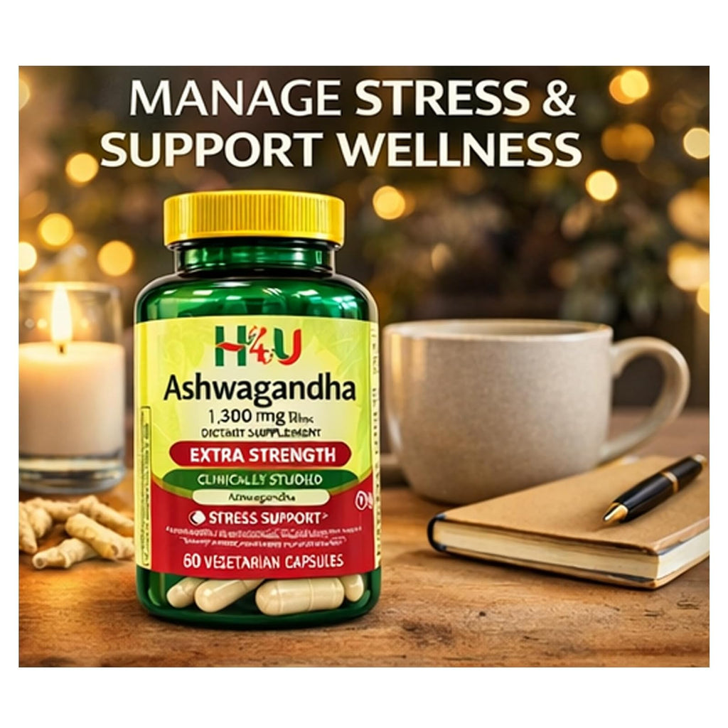 TOP CARE herbal ashwagandha for energy boost