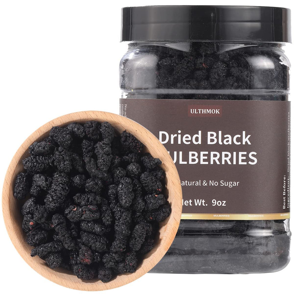 Top Grade dried black mulberries for herbal tea