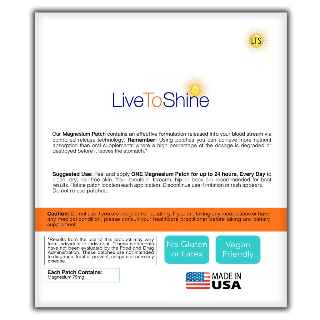 top-quality magnesium patches made in Canada
