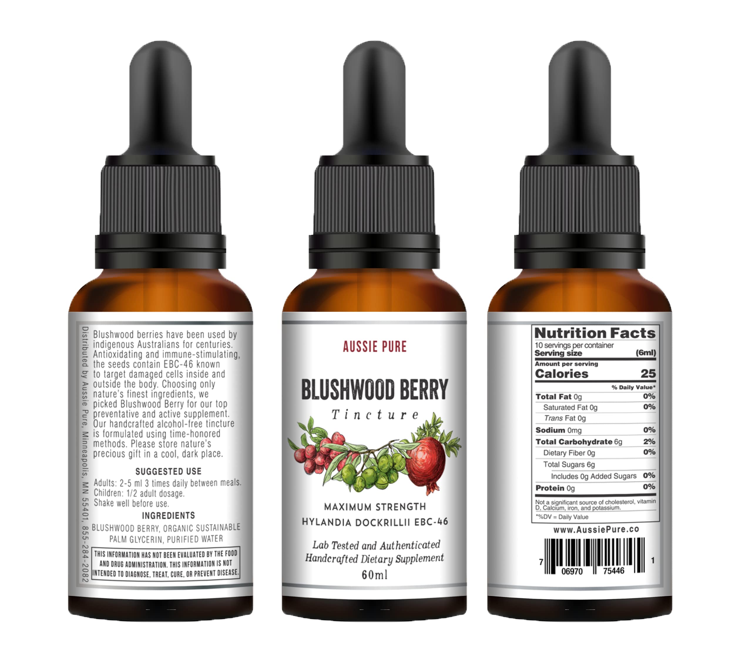 topical application Blushwood Berry