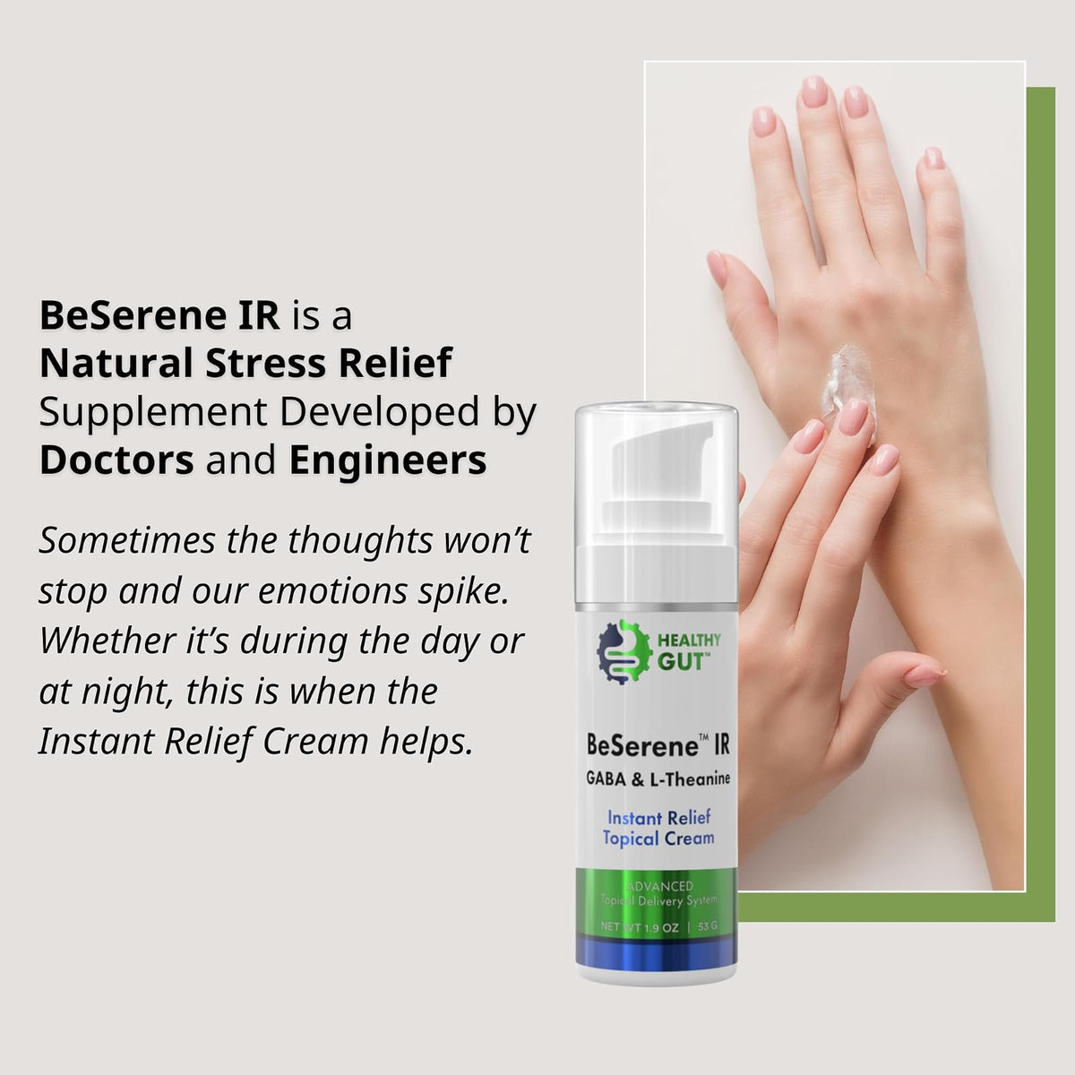 Topical cream for enhanced mood support