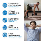 Topical gel with L-Arginine for vitality