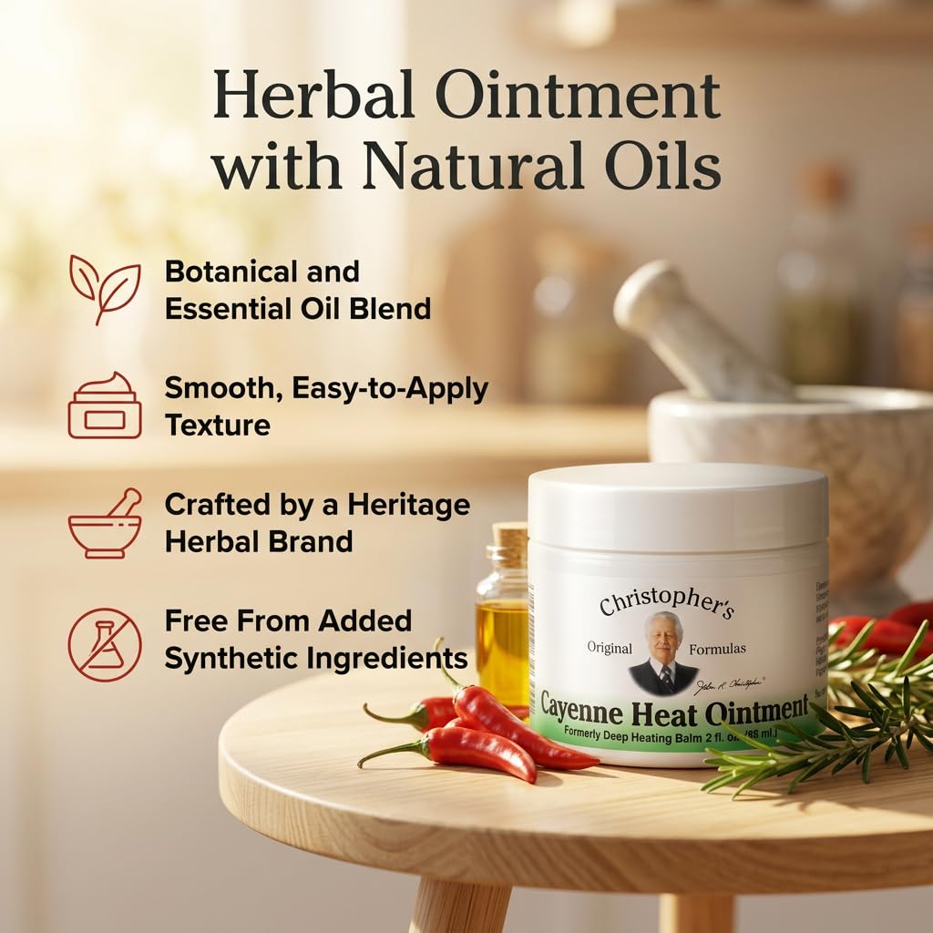 Topical heat therapy with cayenne extract