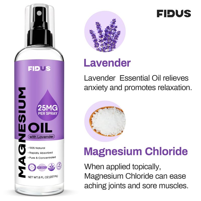 Topical magnesium chloride for muscle recovery