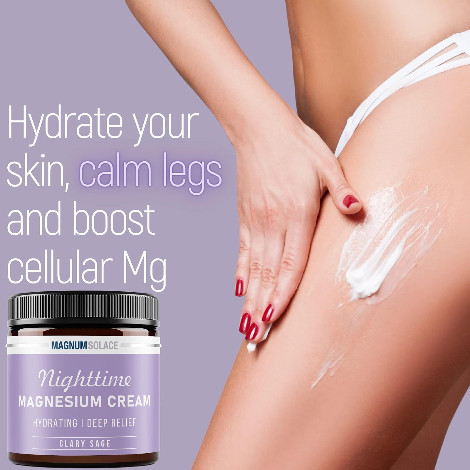 Topical magnesium chloride for relaxation