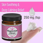Topical magnesium cream for wellness
