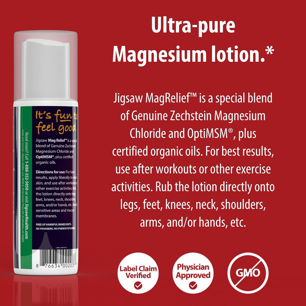 Topical magnesium for muscle relief