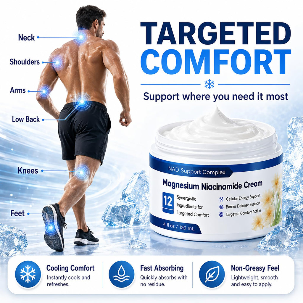 Topical magnesium for soothing effects