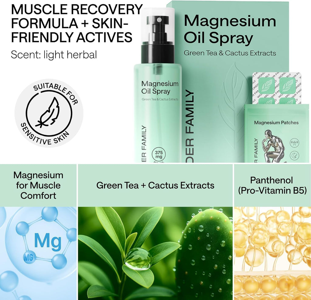 Topical magnesium oil for better sleep