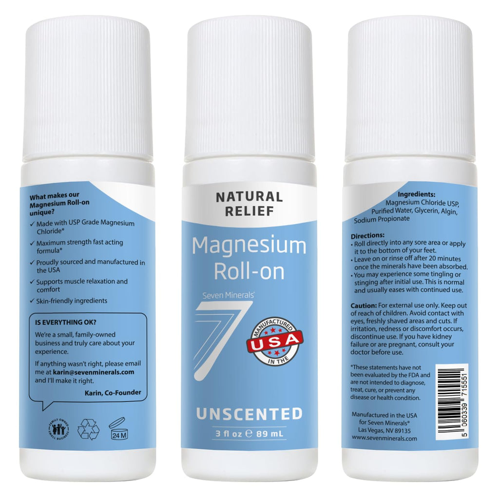Topical magnesium stick for pain management