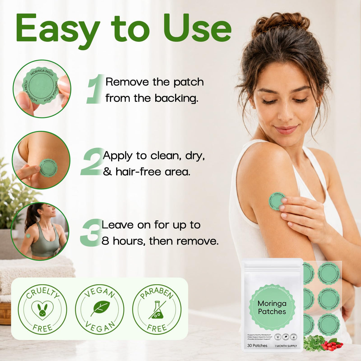 Topical patches for holistic healing