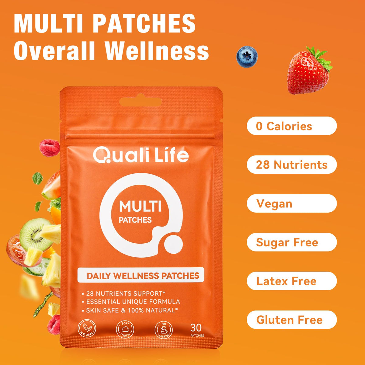 Topical patches for vitamin absorption