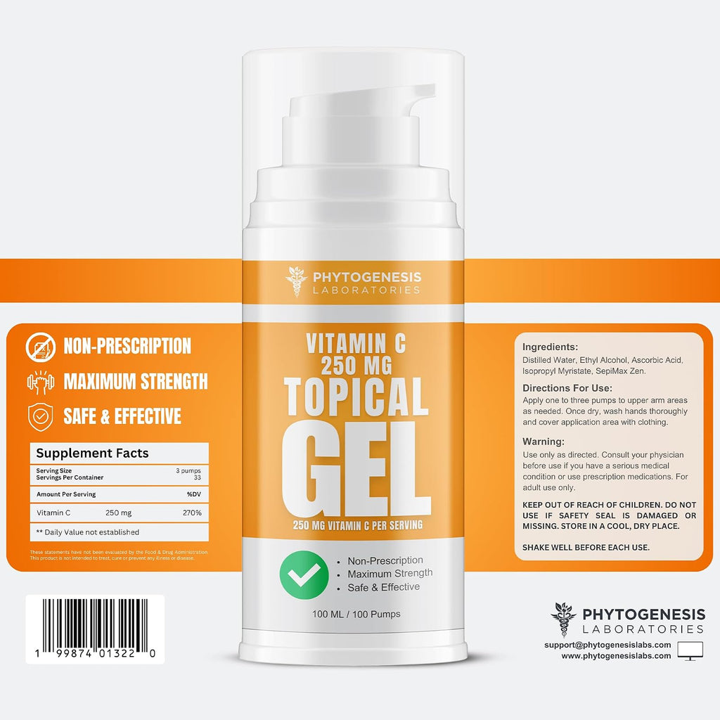 Topical Vitamin C for uneven skin tone
