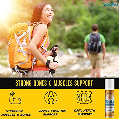 Topical vitamin D3 K2 application