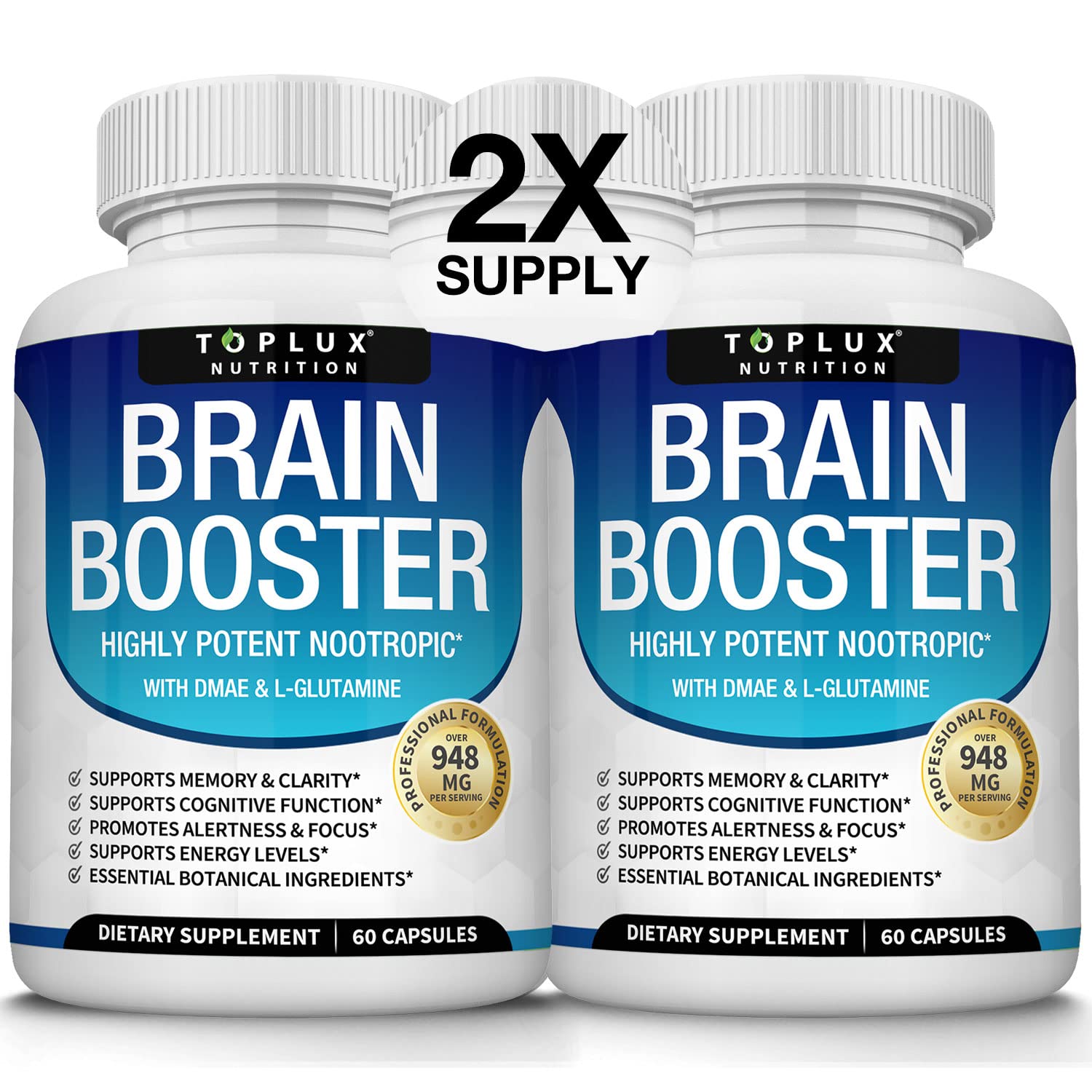 Toplux brain supplement for focus