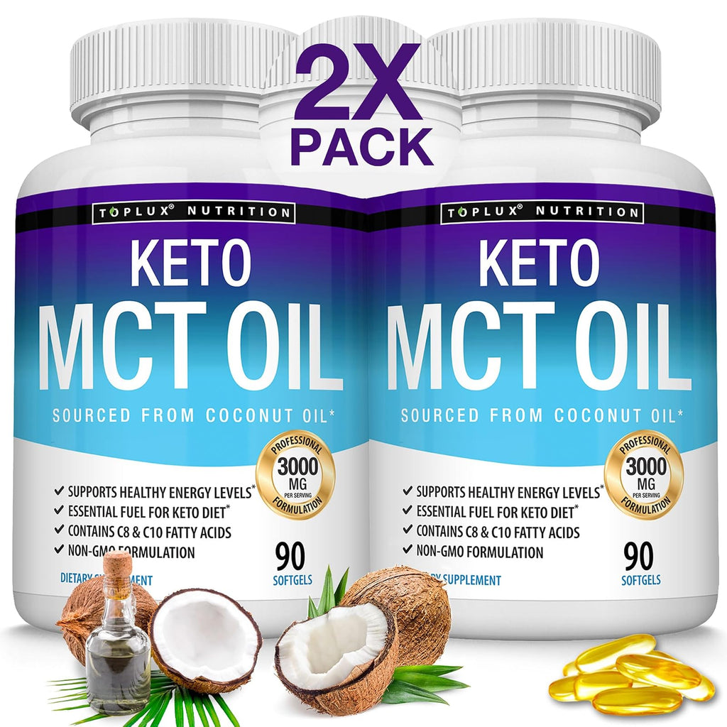Toplux Keto MCT Oil for energy