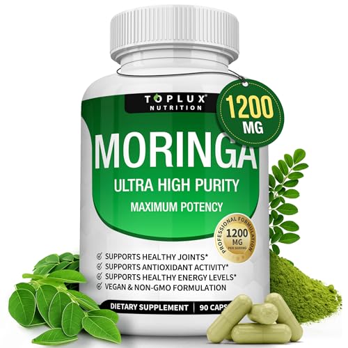 Toplux moringa capsules for energy