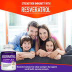 Toplux resveratrol for anti-aging