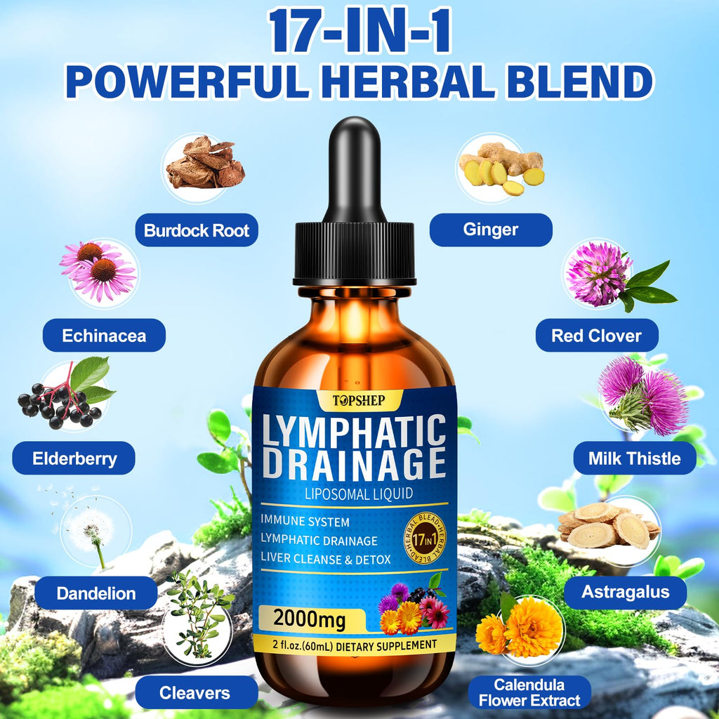 TOPSHEP lymphatic drainage liquid