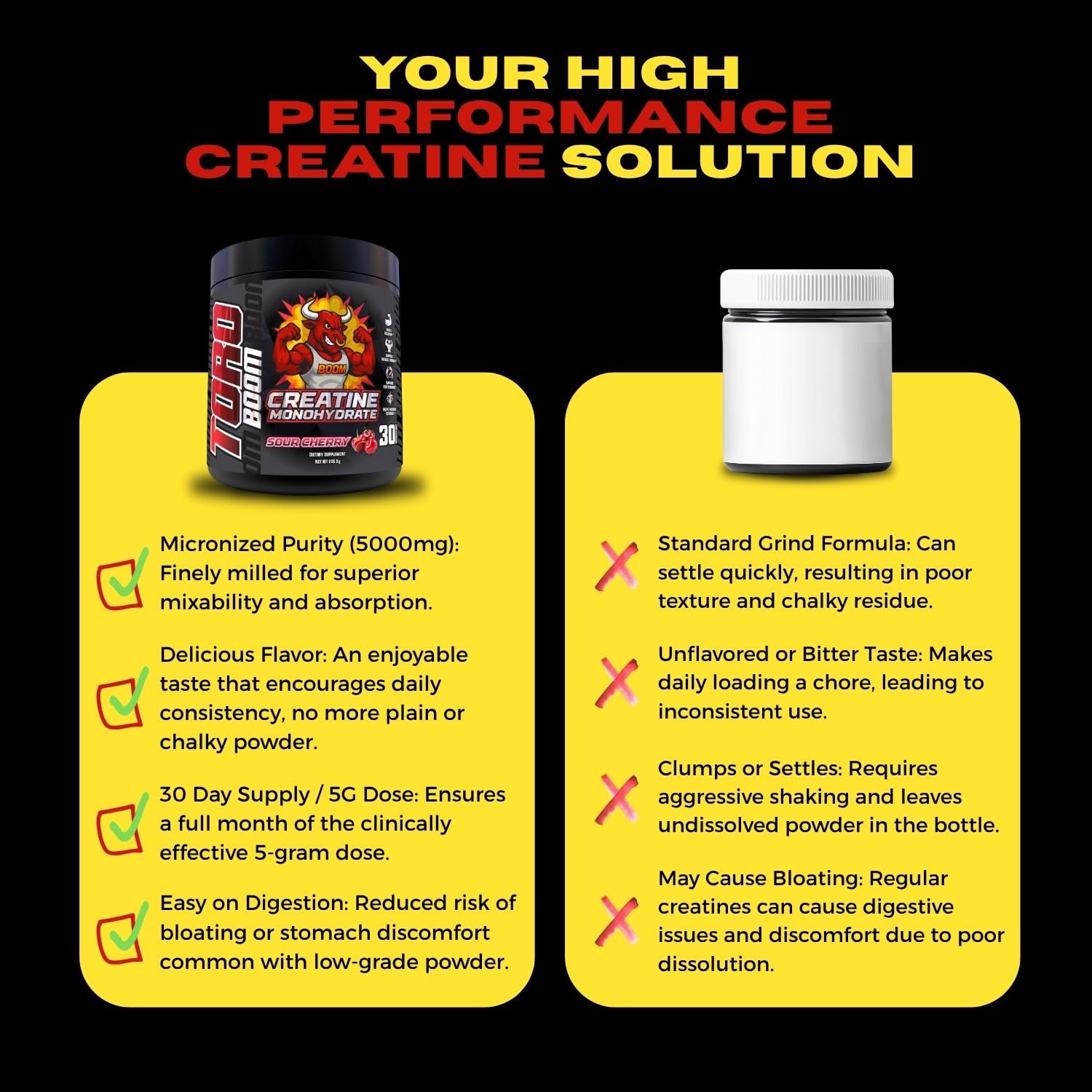 TORO BOOM creatine for athletes