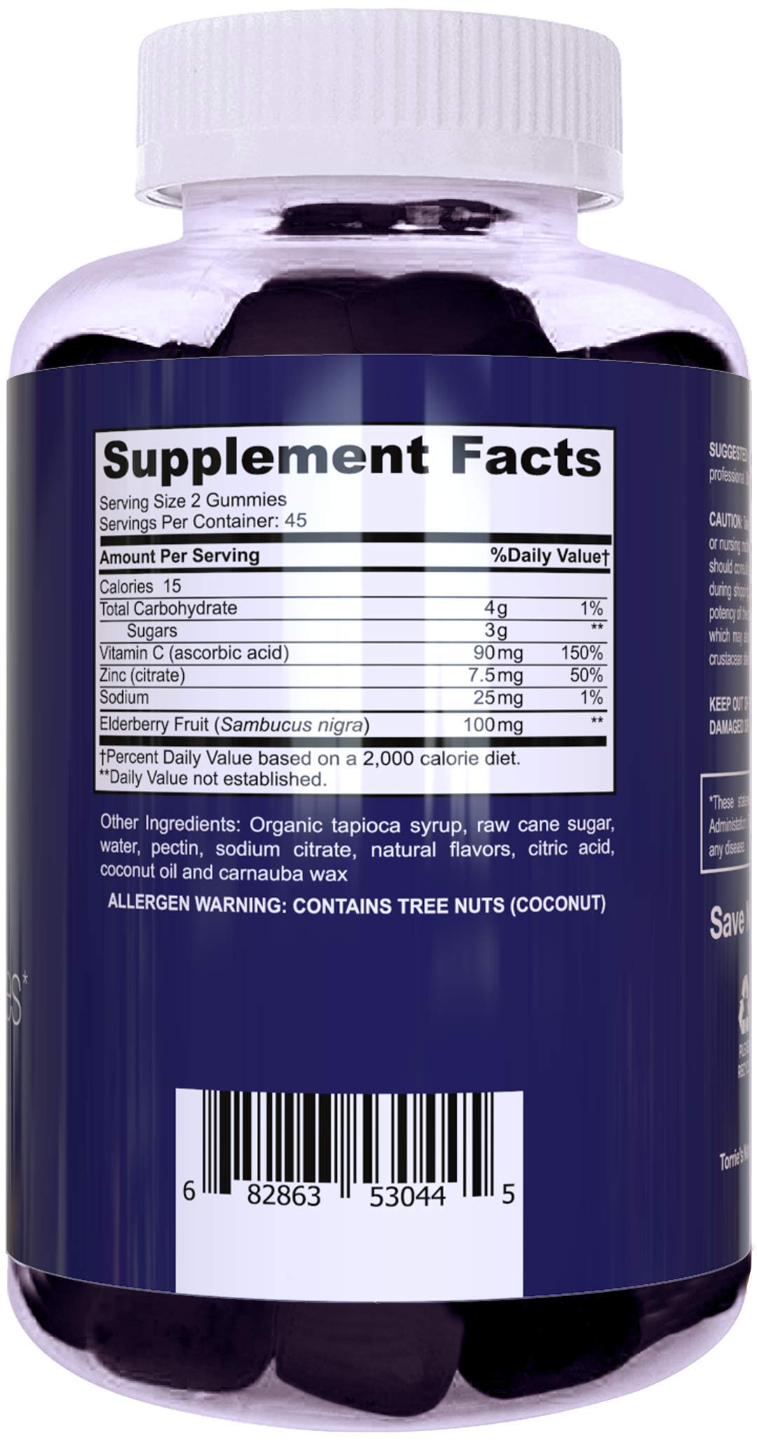 Torrie's Naturals elderberry for seasonal support