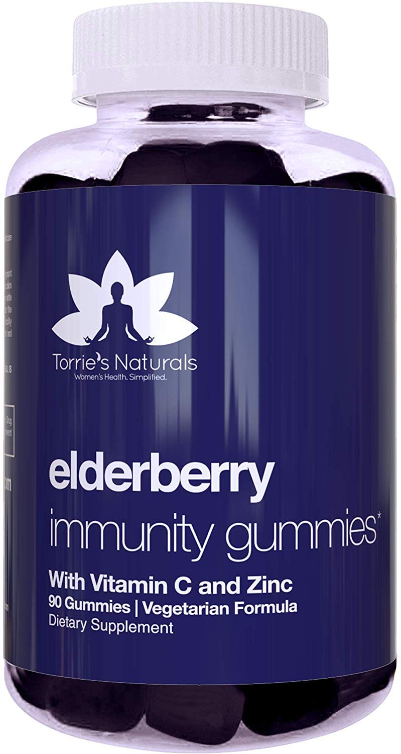 Torrie's Naturals elderberry gummies for immunity