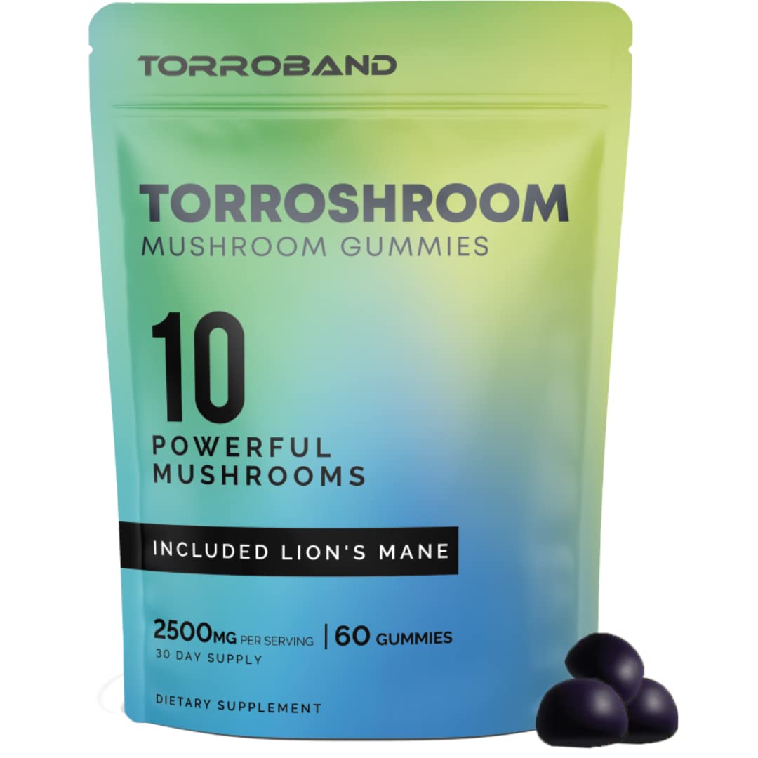 Torroshroom organic mushroom gummies benefits