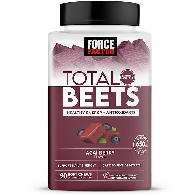 Total Beets beet root soft chews