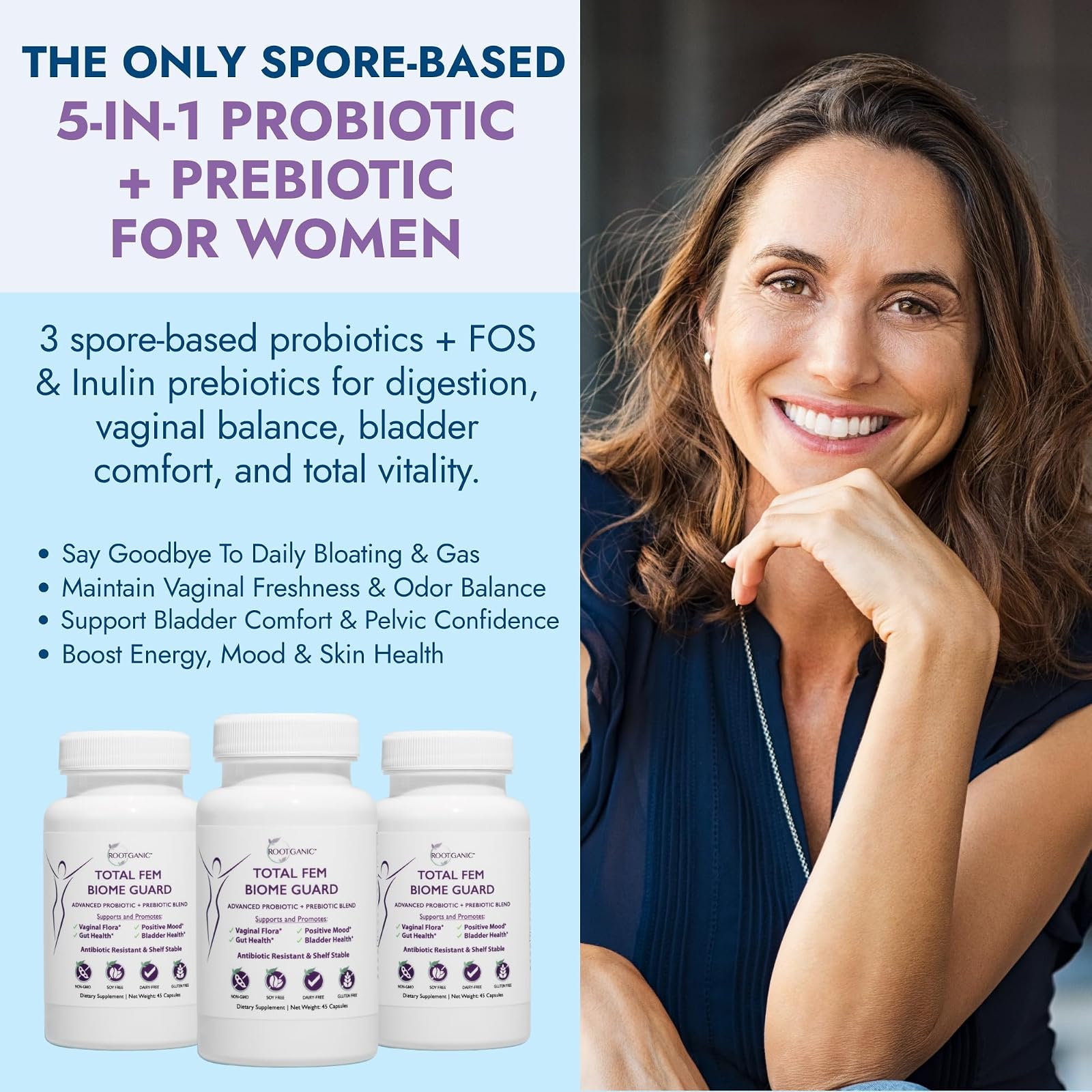 Total Fem Biome for women's wellness