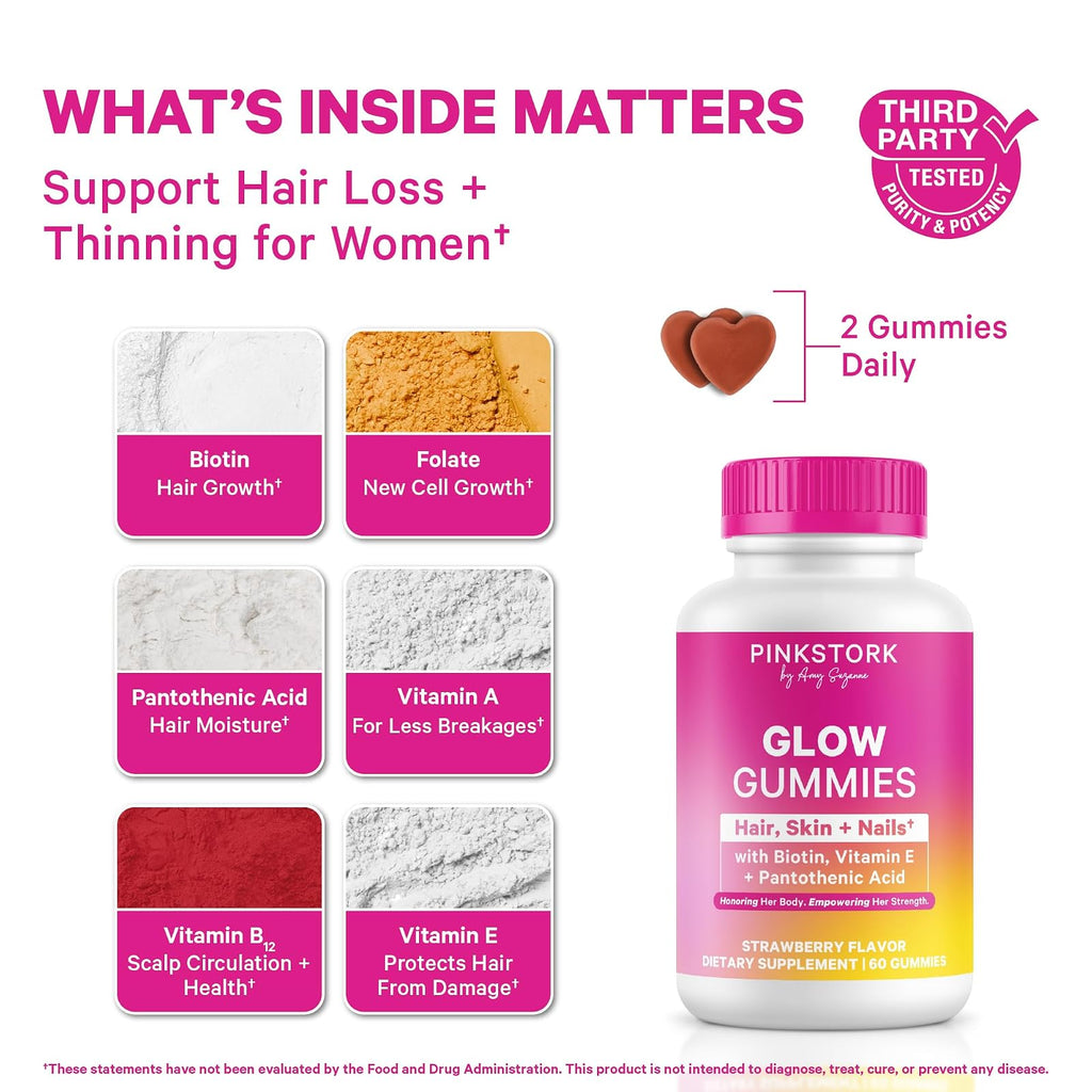 Total Glow gummies with berry flavour