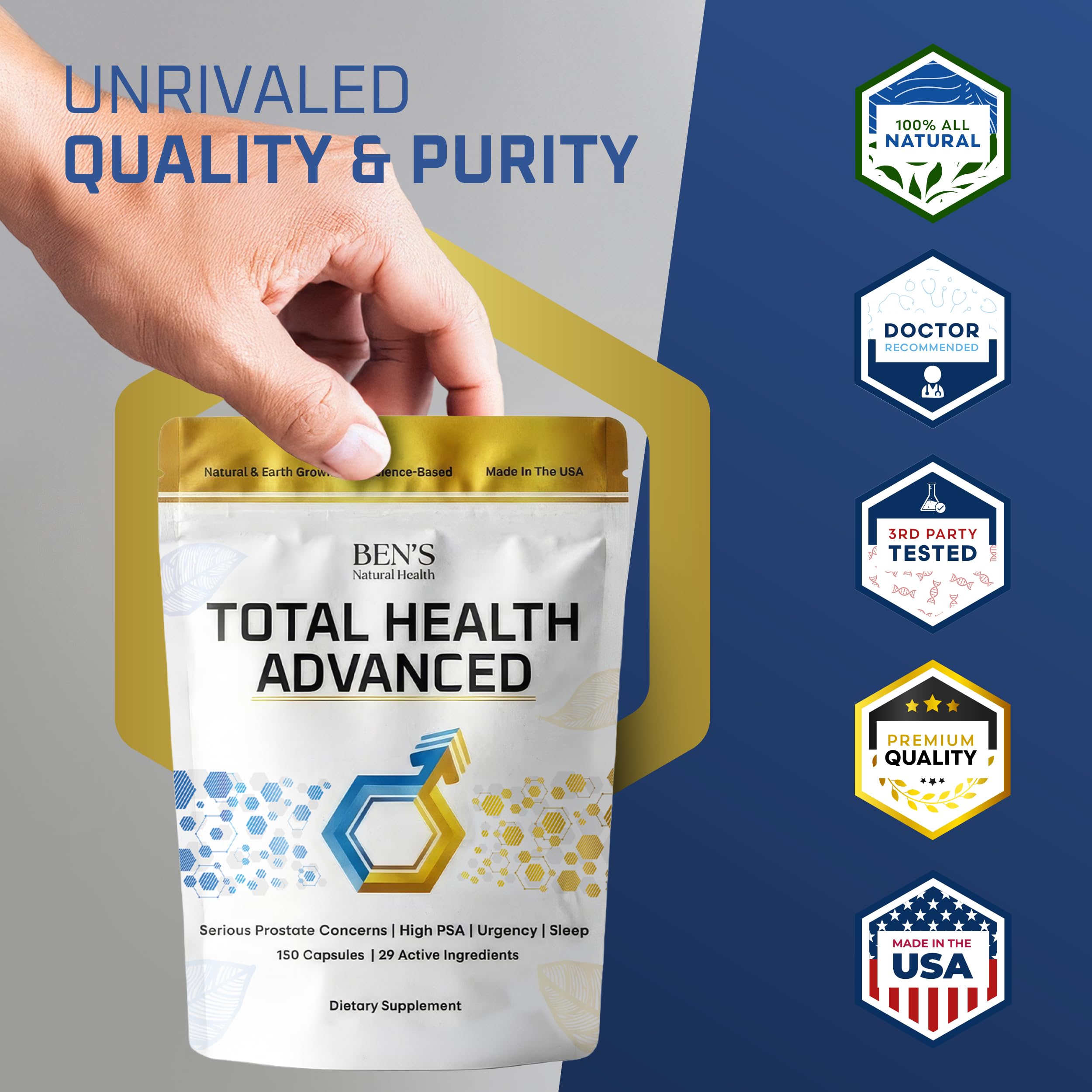 total health prostate support capsules