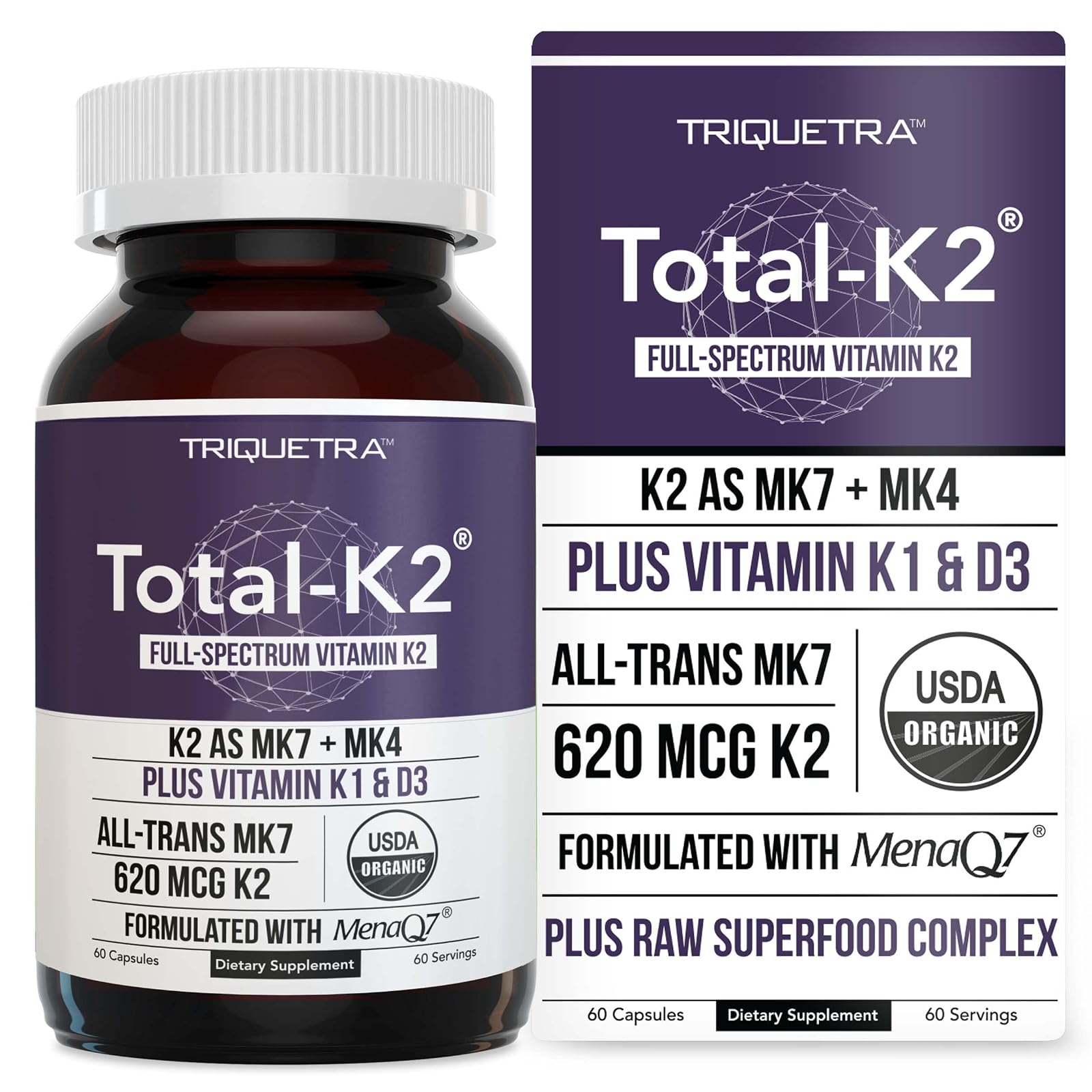 Total K2 vitamin K2 MK7 capsules