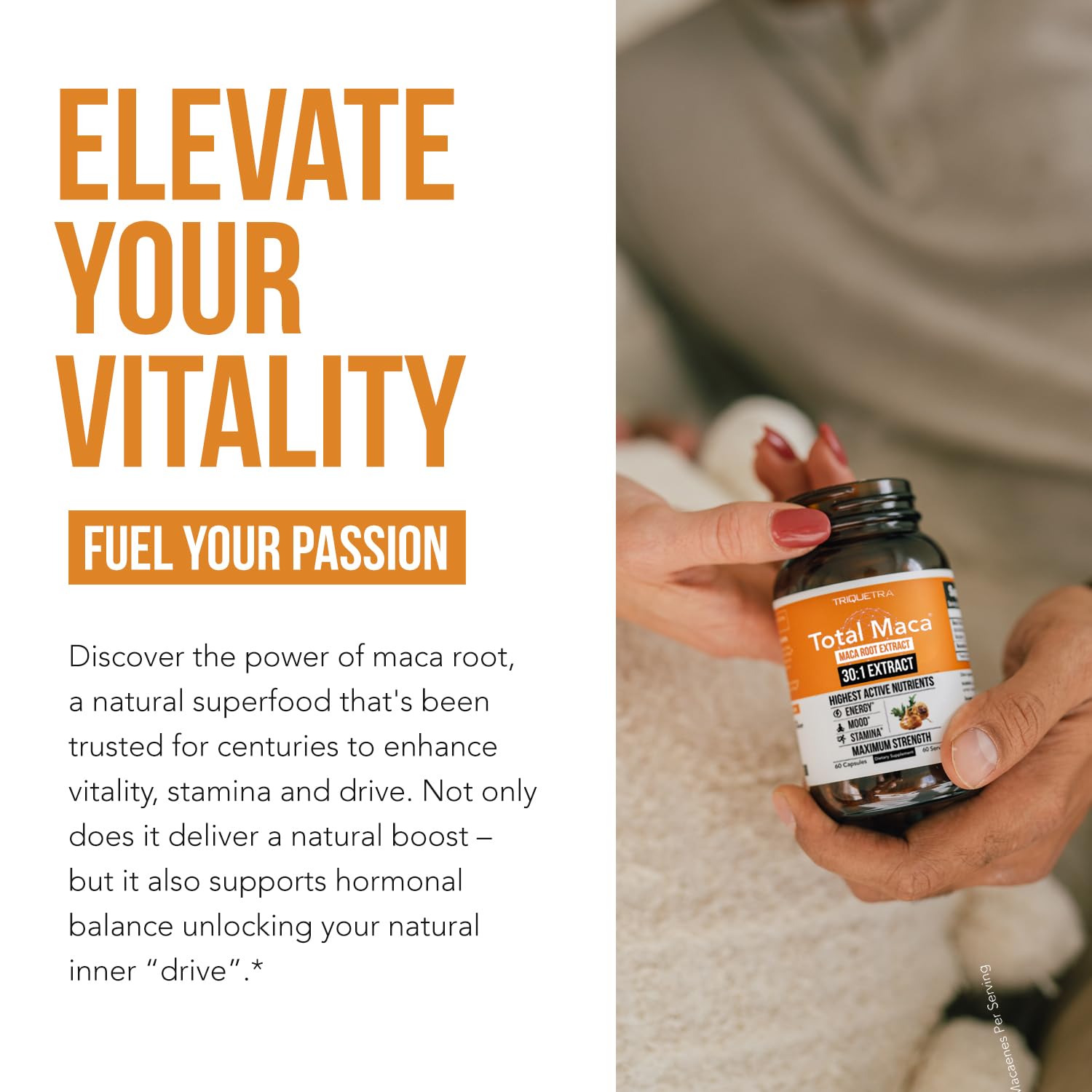 total maca extract for hormonal balance