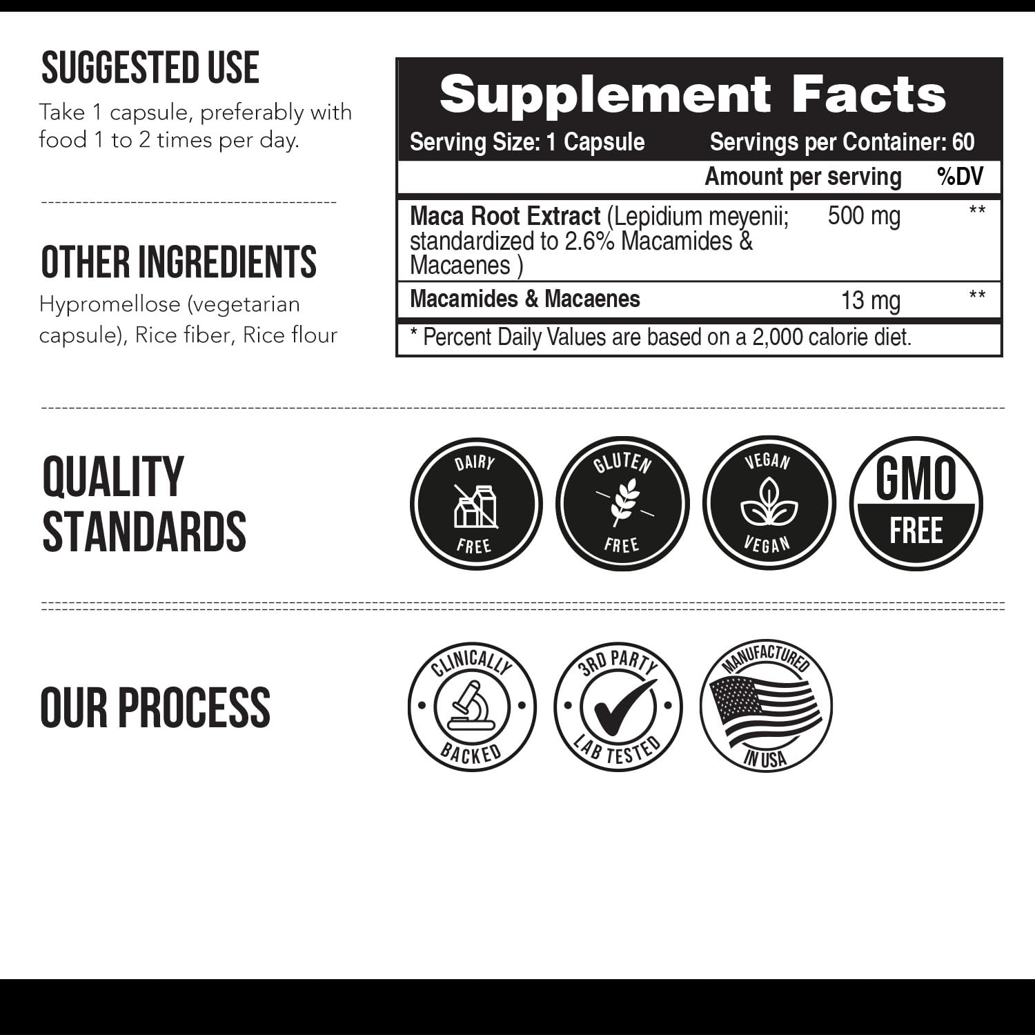 total maca supplements for overall health