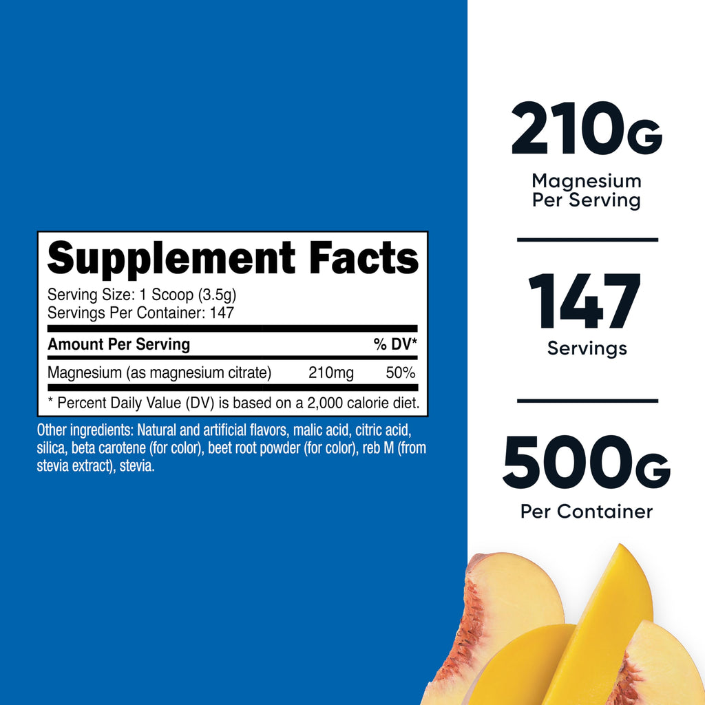 Total magnesium support for muscle recovery